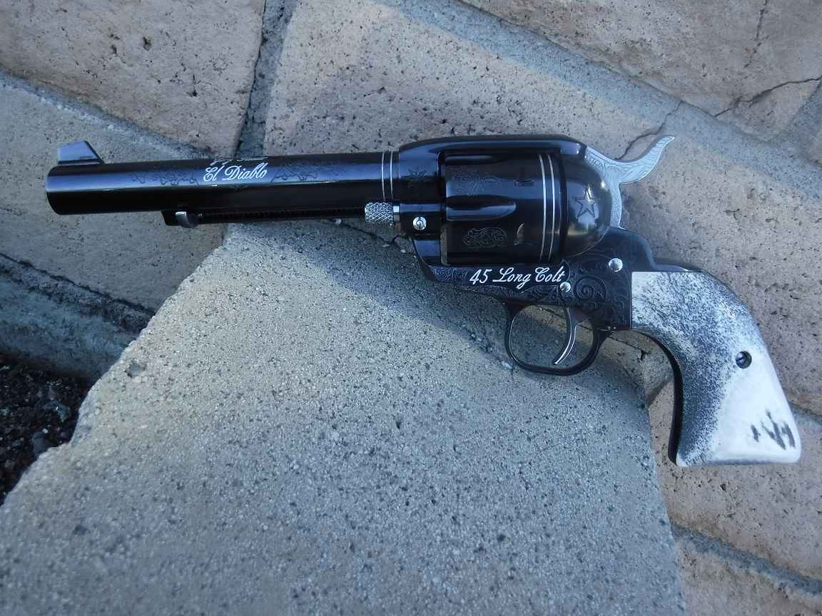 Reeder Custom Guns - another El Diablo just finished. This one has been in