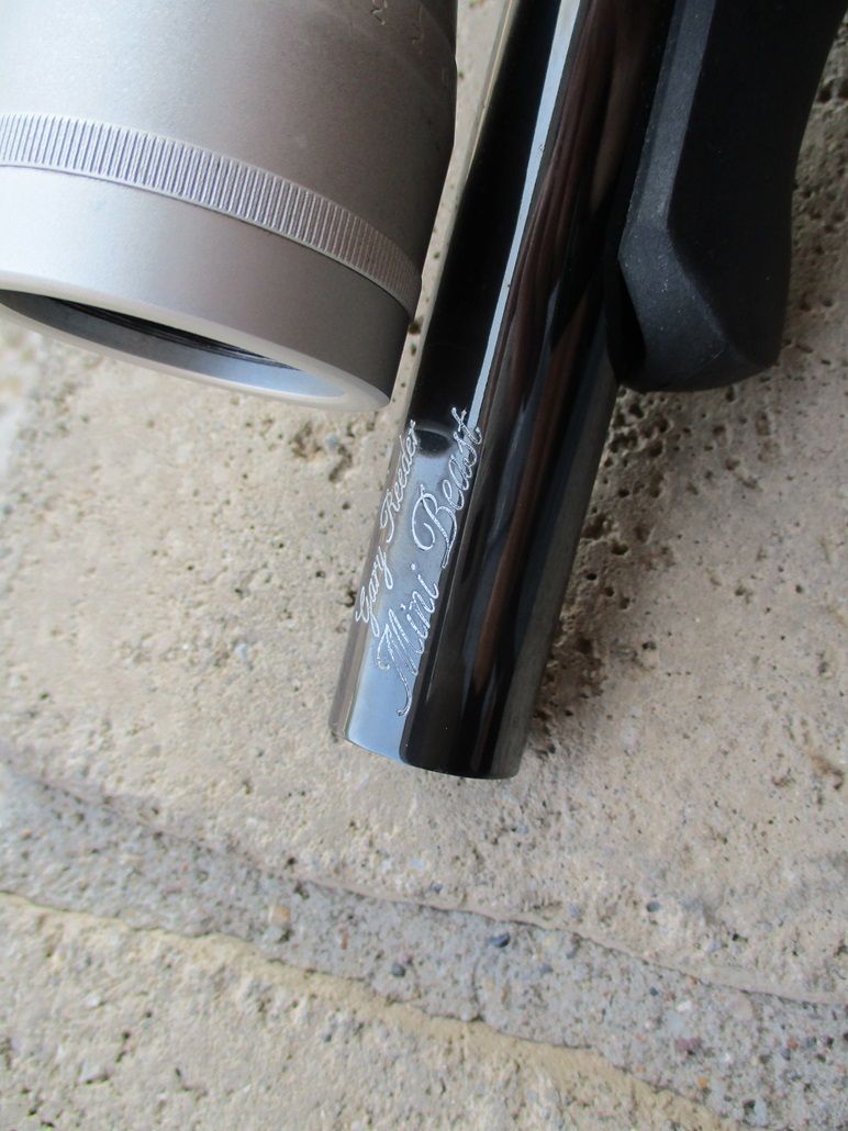 Reeder Custom Guns - At the last HHC we got a custom TC Encore from