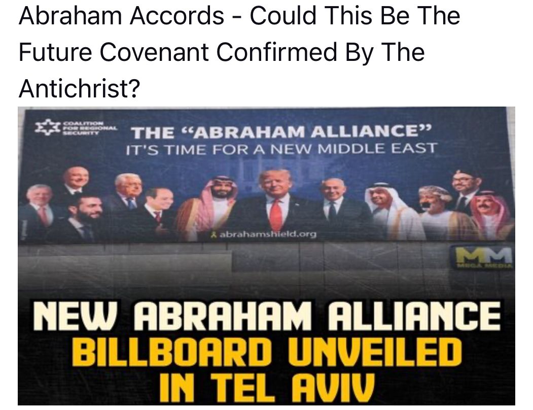 Reeder Custom Guns - Abrahamic accords! Things to ponder…