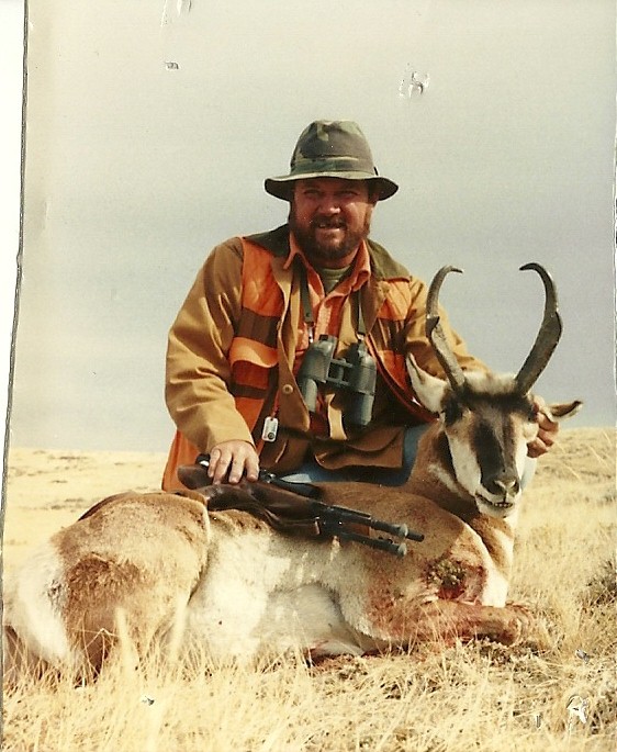 Reeder Custom Guns - This was an old Antelope in Montana. He had been