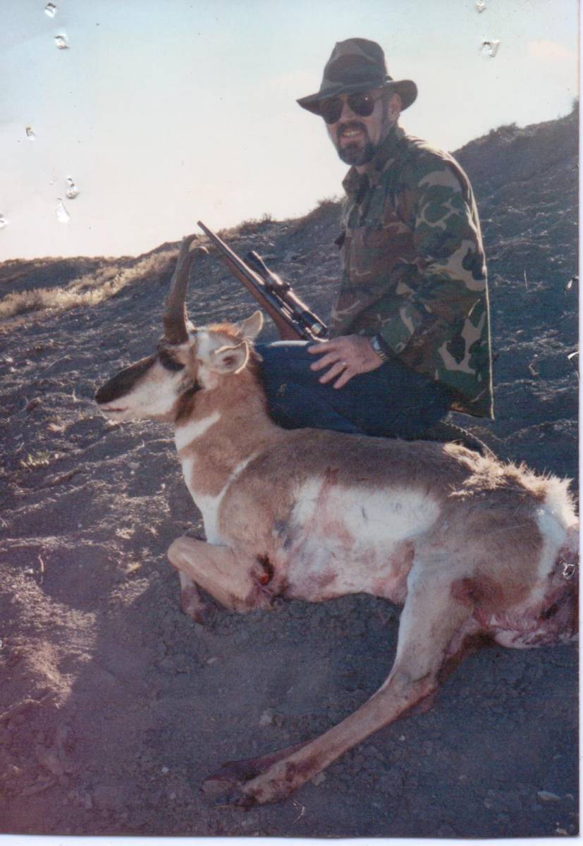 Reeder Custom Guns - This was an old Antelope in Montana. He had been